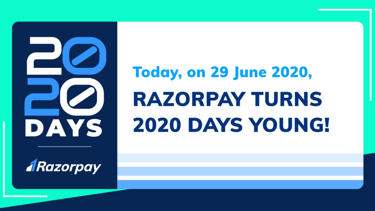 Celebrating 2020 Days of Razorpay – Saurin Parikh